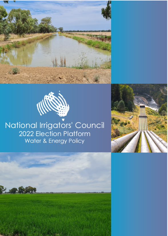 National Irrigators' Council - Federal Election Platform